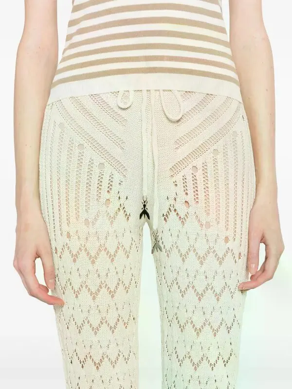 Patrizia Pepe Openwork Trousers