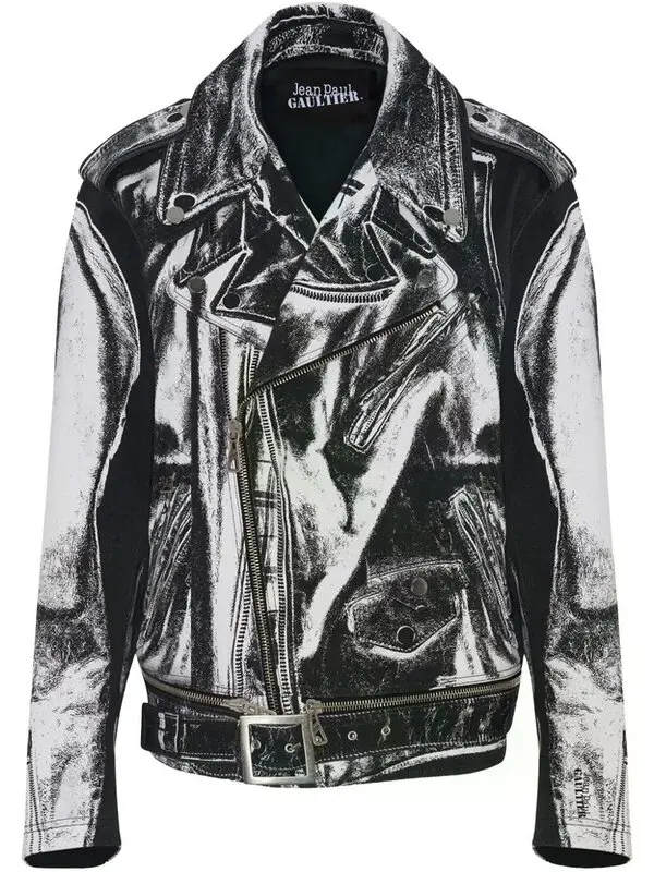 Jean Paul Gaultier Coated Jacket - Black