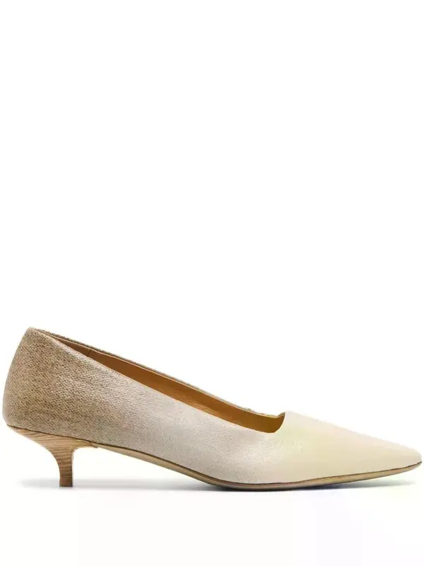 Marsèll Longiforma Leather Pumps - Neutrals