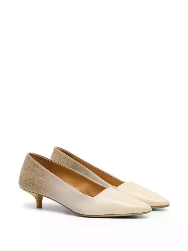 Marsèll Longiforma Leather Pumps - Neutrals