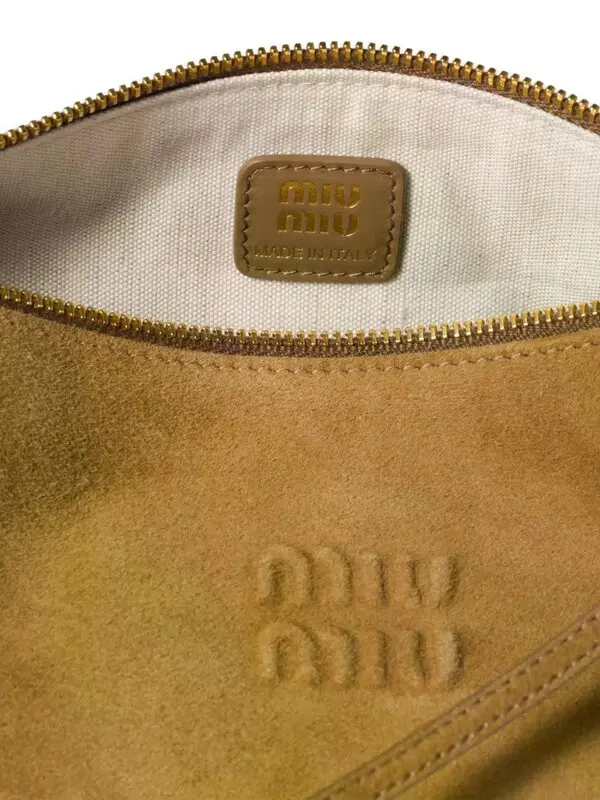 Miu Miu Suede Shoulder Bag