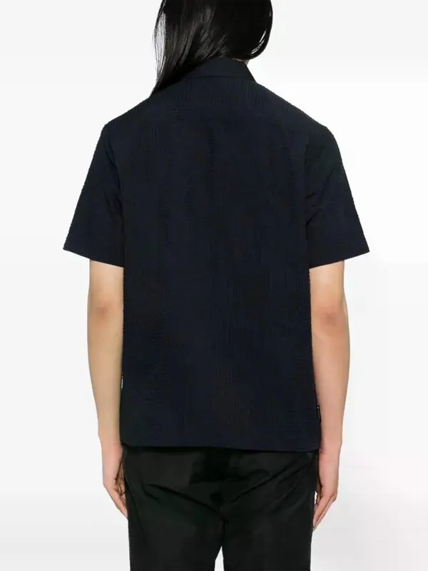 AGNES B. Vocation Short-sleeved Shirt - Blue