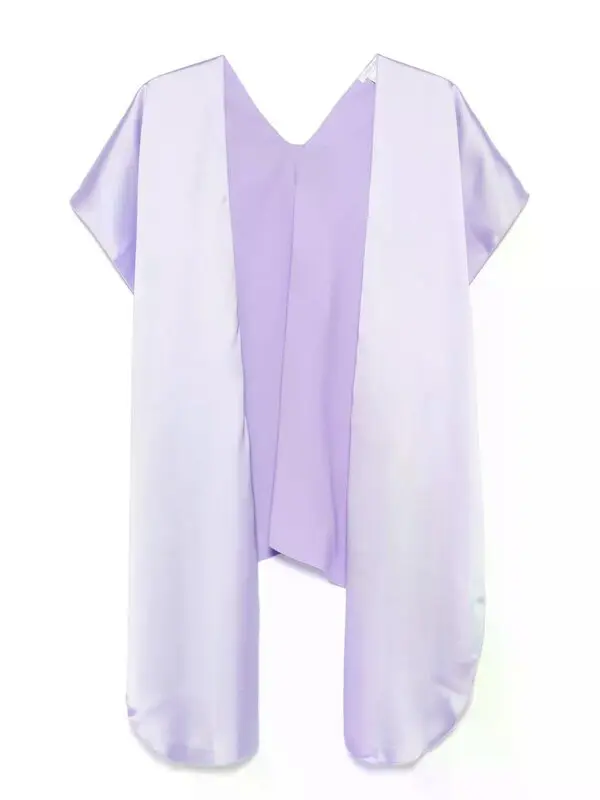 Patrizia Pepe Satined Stole - Purple