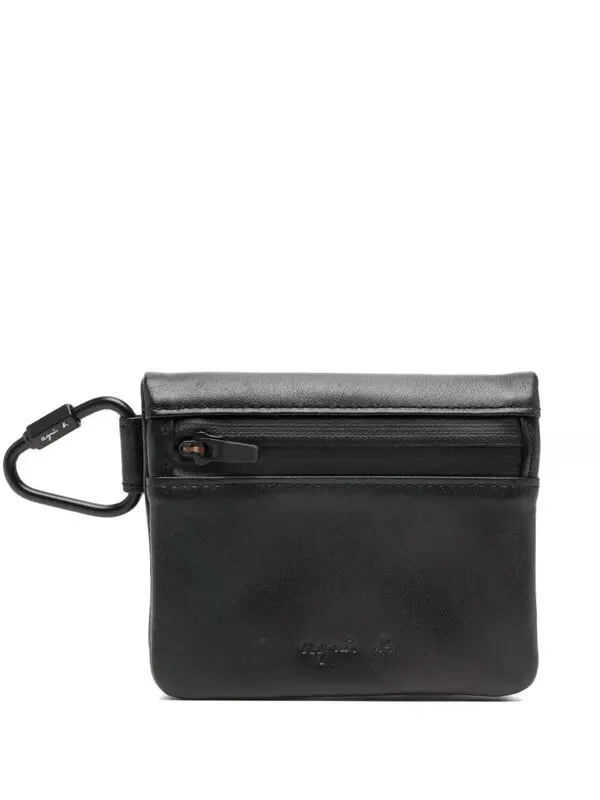 AGNÈS B. Leather Wallet - Black