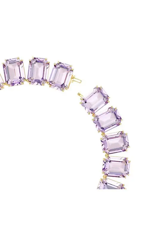 SWAROVSKI Millenia Crystal Collar Necklace - Purple