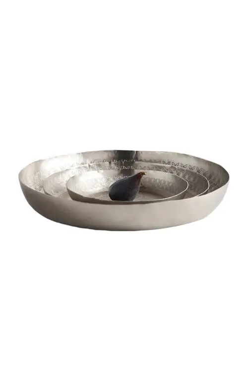 THE COLLECTIVE Mandala Trays Assorted Set Of 3