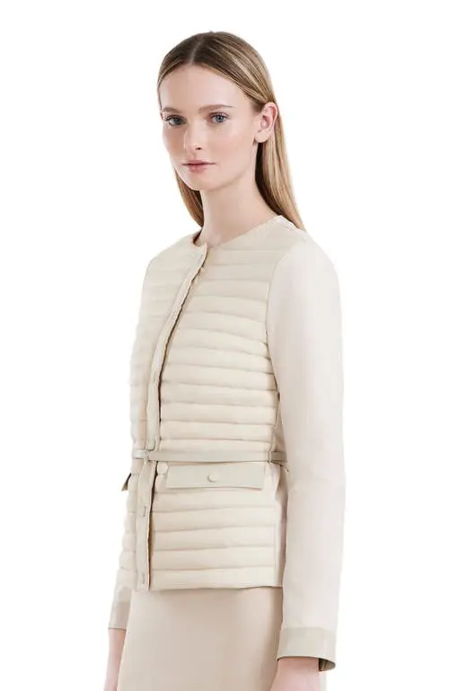 Rudsak Lina Light Down Combo Jacket - Vanilla