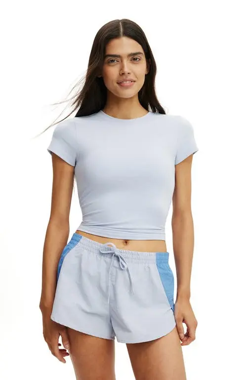 Cotton:on Active Ultra Soft Fitted Tshirt - Violet Blue