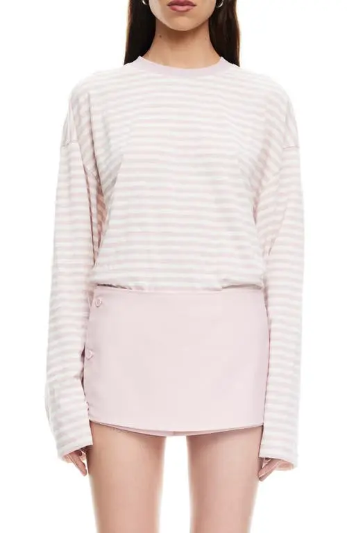 Lioness Bloom Stripe Top - Blush Stripe