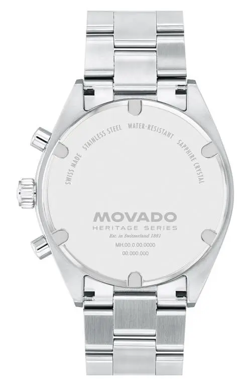 Movado Datron Chronograph Bracelet Watch