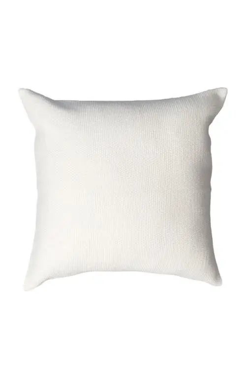 Voz Solid Cotton Euro Pillow - Ivory