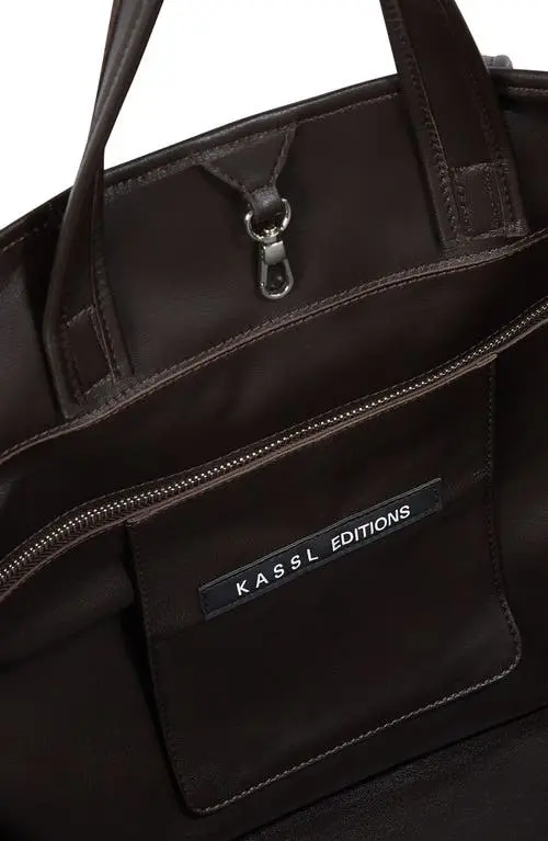 KASSL EDITIONS Leather Tote