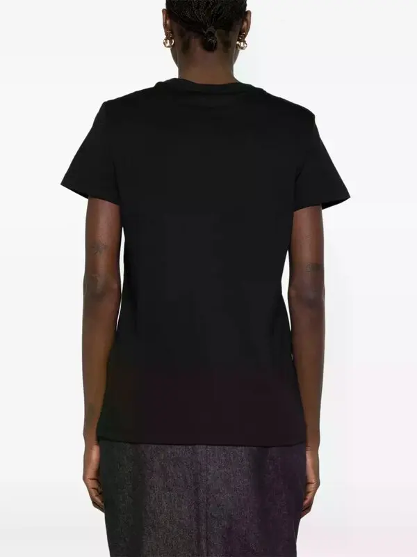 Max Mara Logo Detail T-shirt - Black