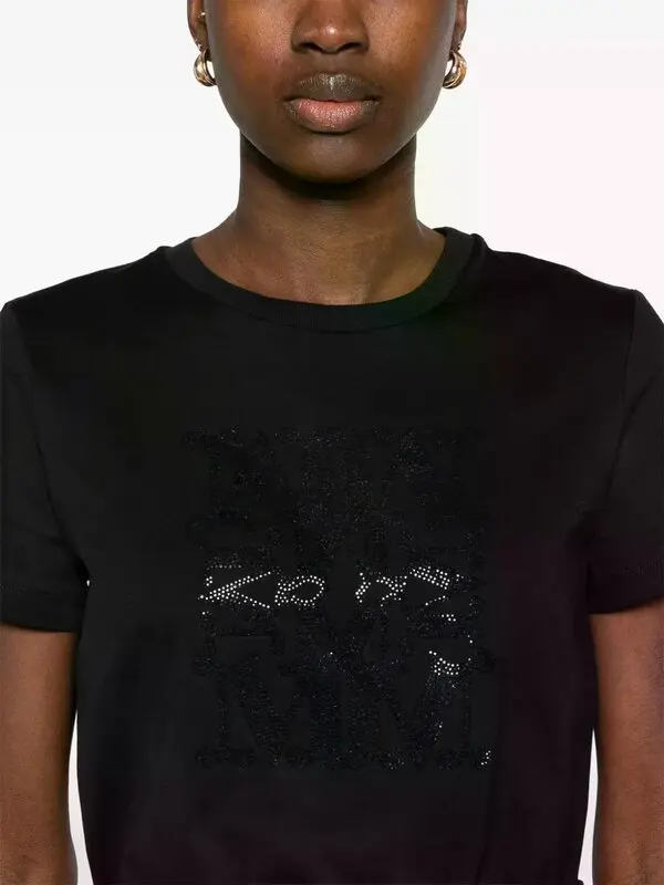 Max Mara Logo Detail T-shirt - Black