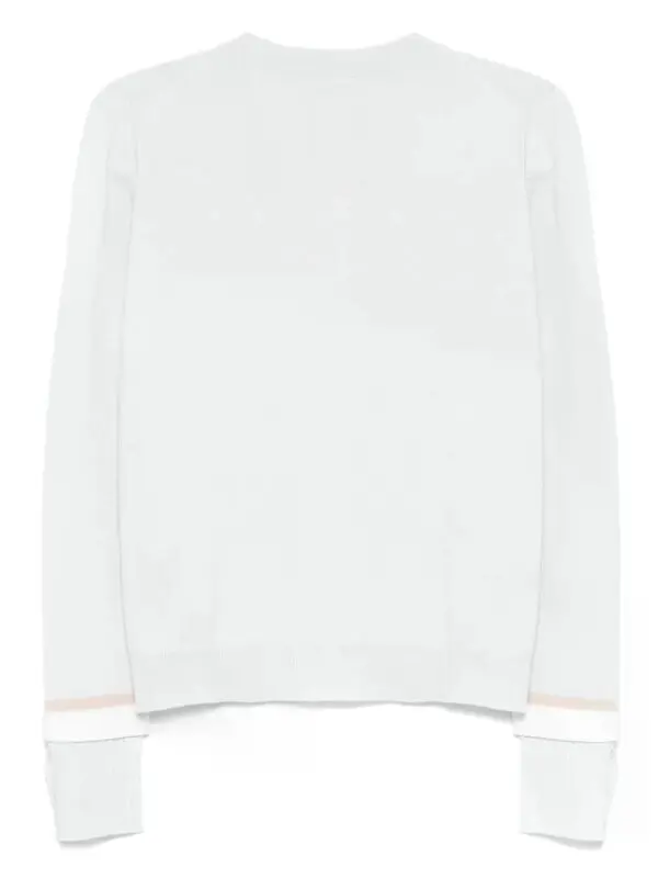 Kiton Logo Plaque Cardigan