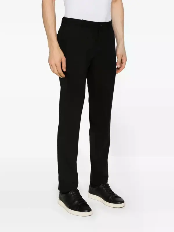 Incotex Pattern 30 Trousers - Black
