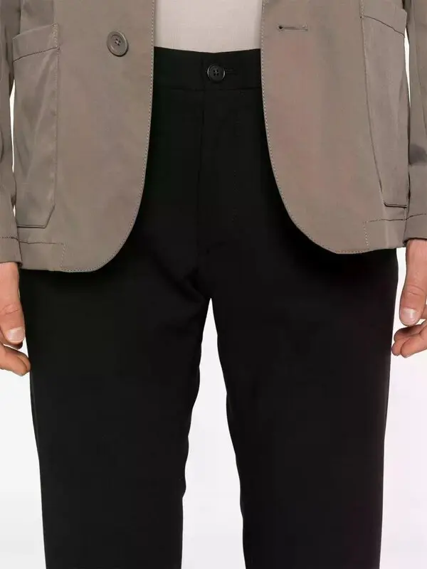 Incotex Pattern 30 Trousers - Black