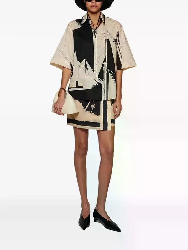 Johanna Ortiz Salty Promisses Shirt - Neutrals