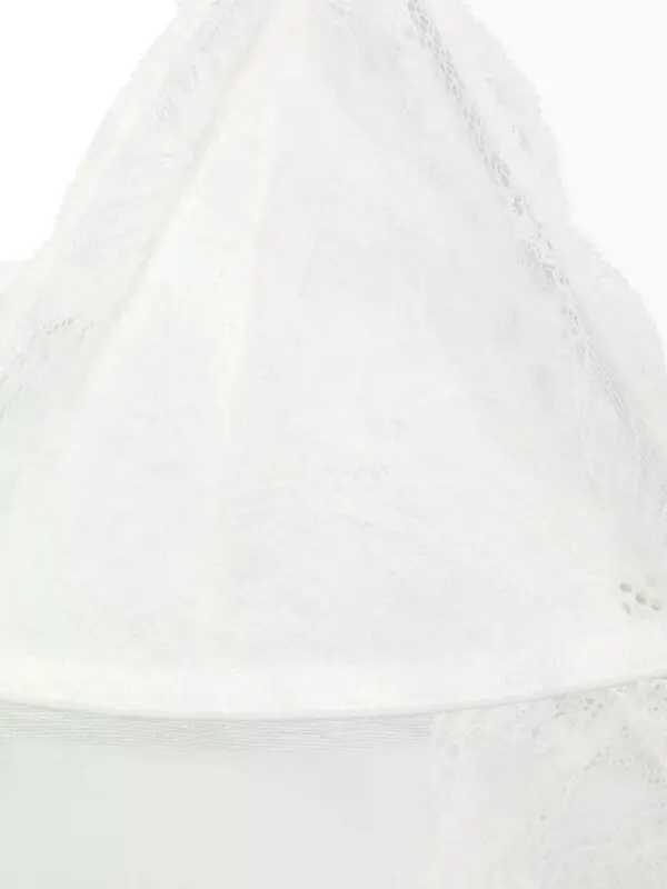 Patrizia Pepe Lace Bodysuit - White