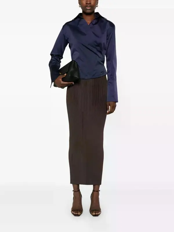Max Mara Aprile Knitted Maxi Skirt