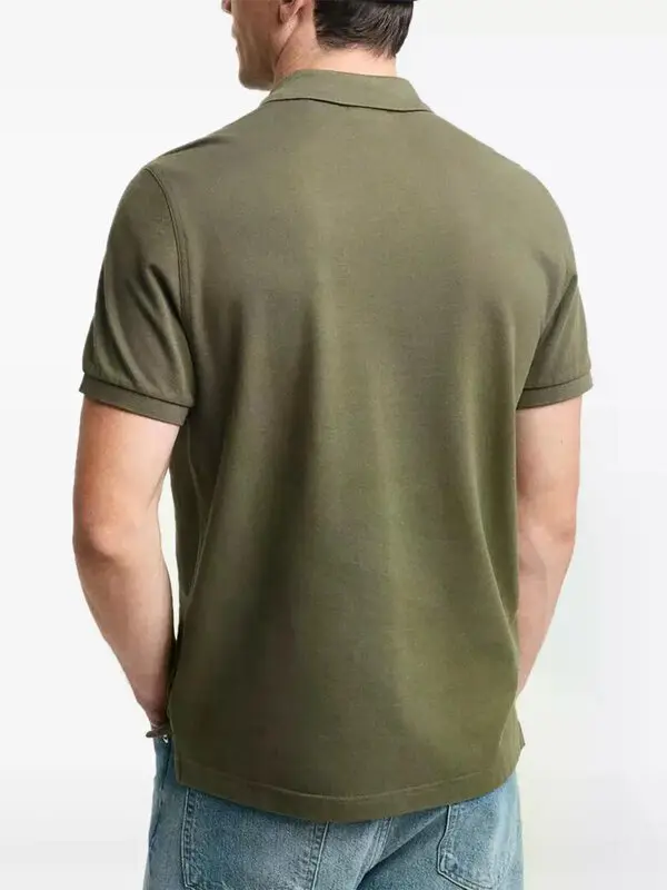 Gant Logo-embroidered Polo Shirt - Green