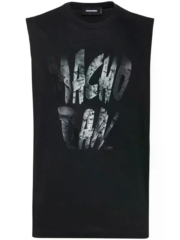 Dsquared2 Text-print Tank Top