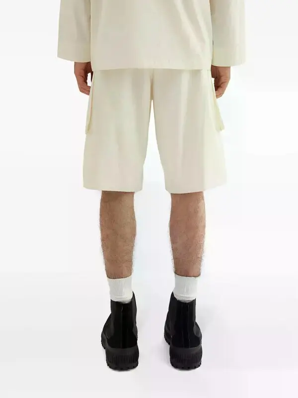 JIL SANDER Cotton Shorts - White