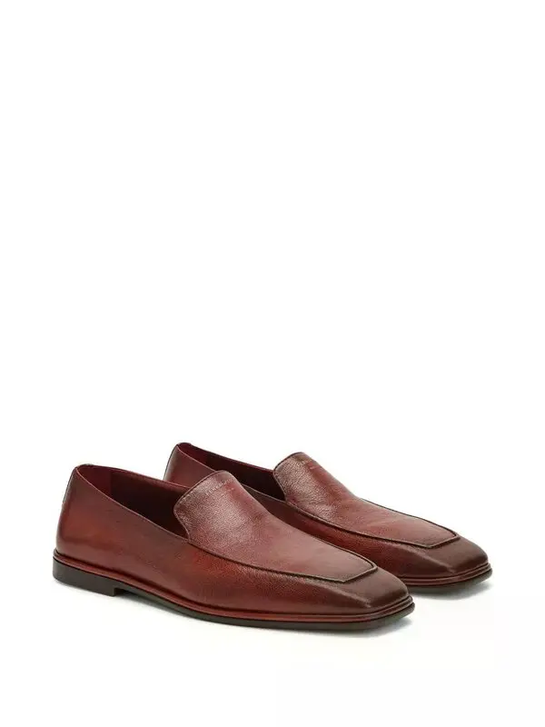 FERRAGAMO Leather Loafers