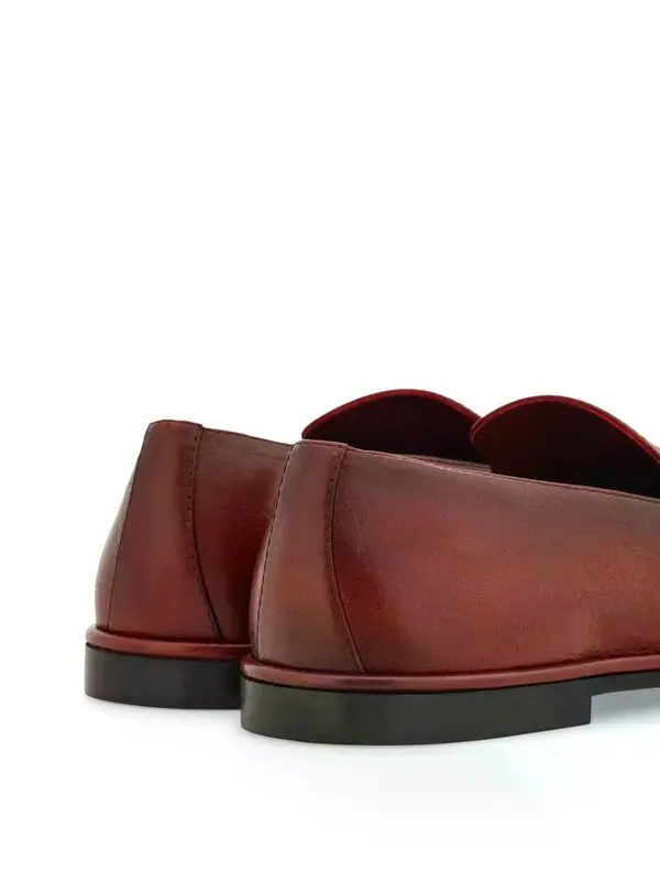 FERRAGAMO Leather Loafers