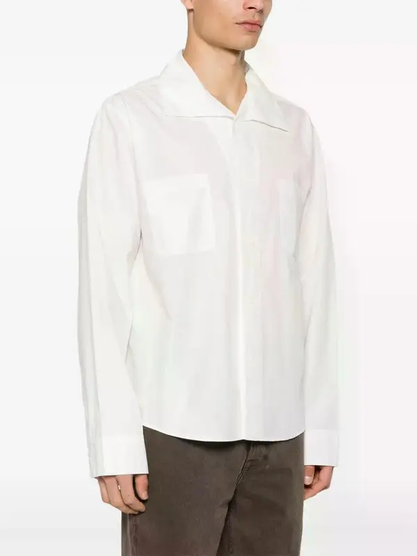Our Legacy Funnel Shirt In White - 64% Off | Editorialist