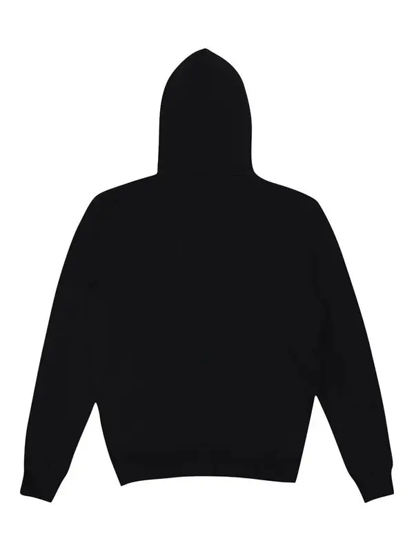 Balmain Printed Hoodie - Black