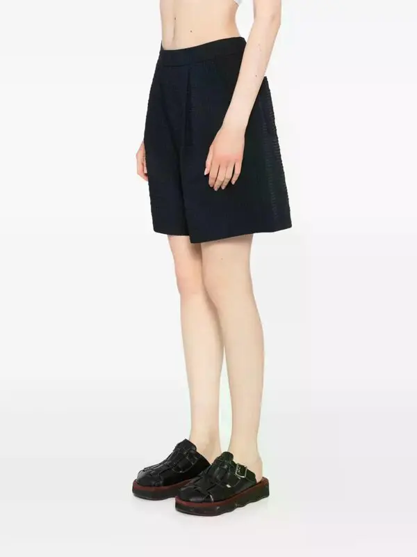AGNES B. Seersucker Shorts