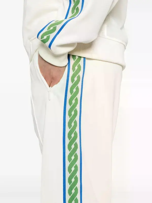 Drole De Monsieur Tresse Track Pants - Neutrals
