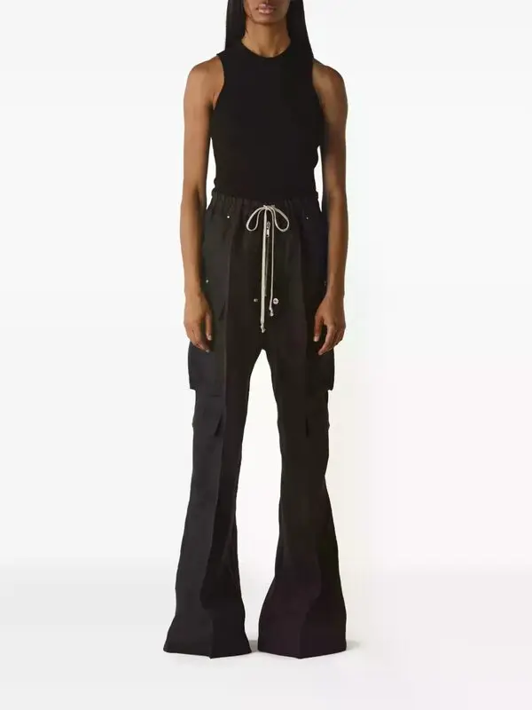 Rick Owens Cargo Belas Trousers - Black