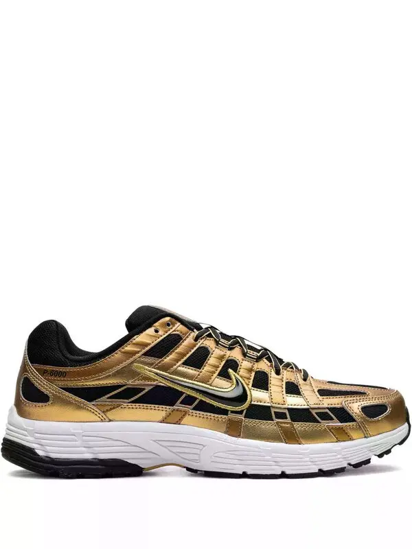 Nike P-6000 Metallic Sneakers - Gold