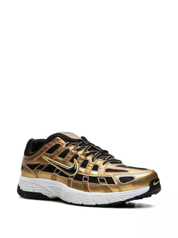 Nike P-6000 Metallic Sneakers - Gold