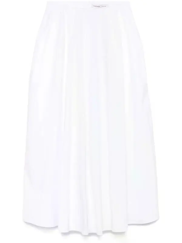 Carven Cotton Midi Skirt