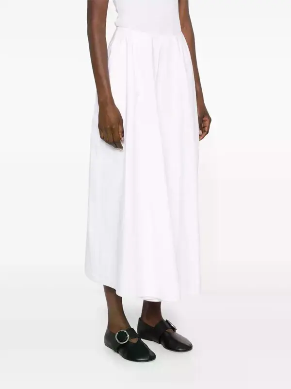 Carven Cotton Midi Skirt