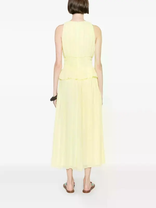 Ulla Johnson Adeline Midi Dress - Yellow