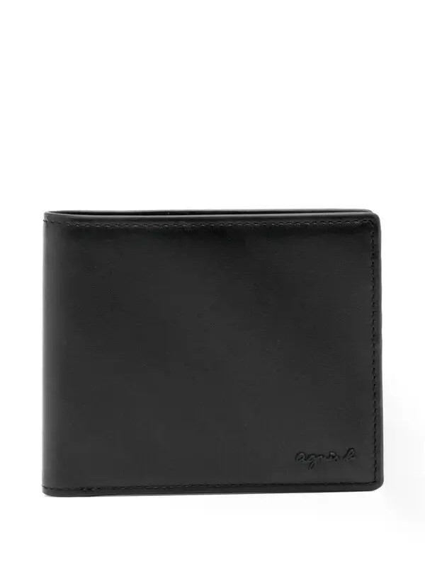 AGNÈS B. Leather Wallet - Black
