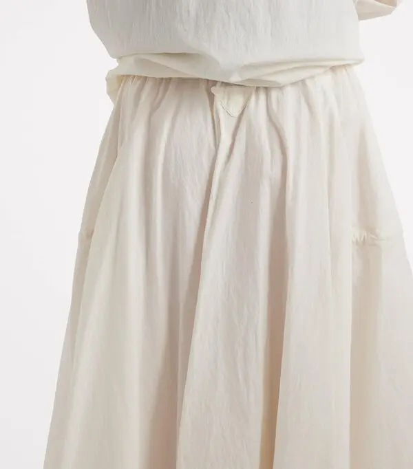 Prada Cotton-blend Midi Skirt