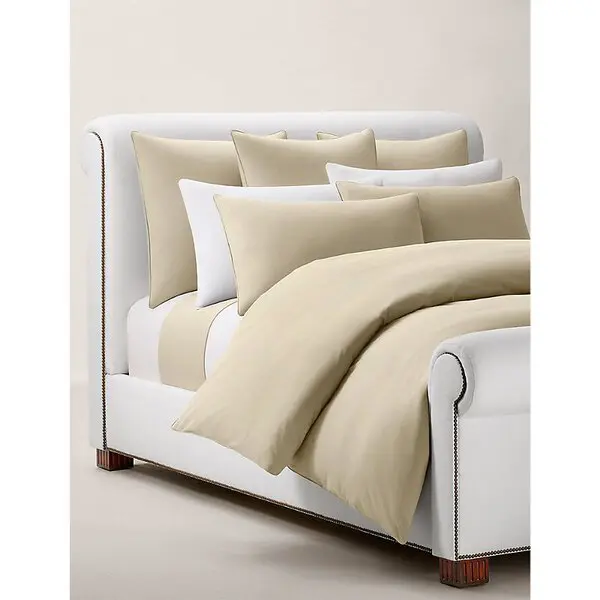 Ralph Lauren Player Cotton Duvet Cover - Paleoak