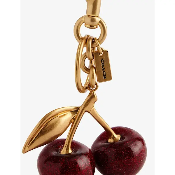 COACH Cherry Bag Charm - Red Apple
