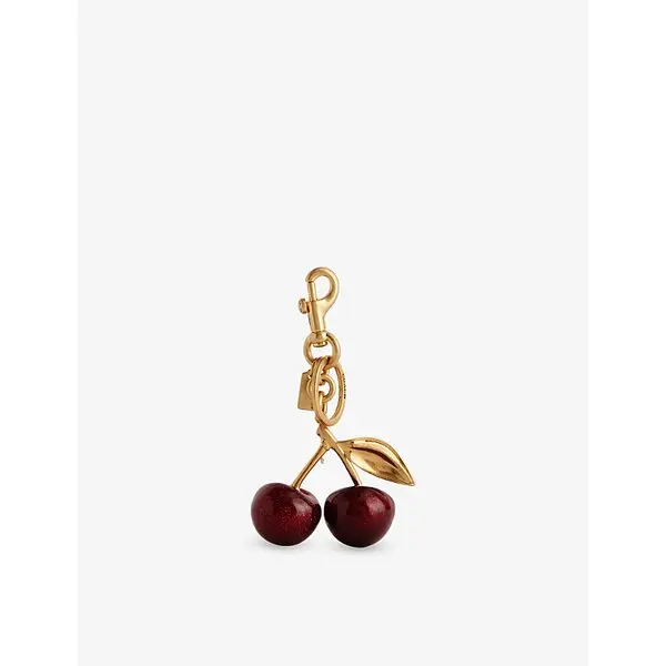 COACH Cherry Bag Charm - Red Apple
