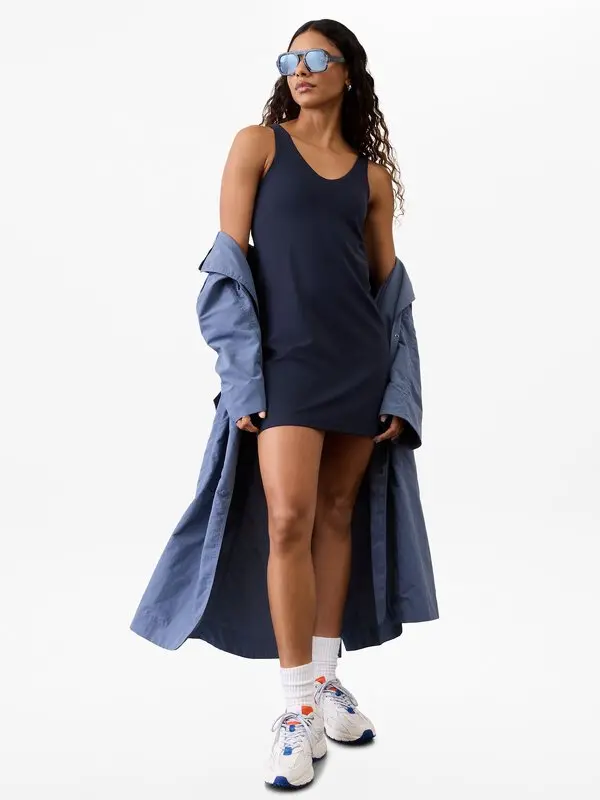 Athleta Transcend Dress - Navy