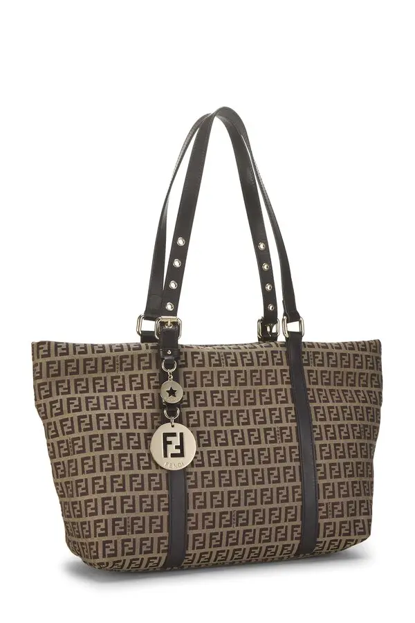 Fendi Zucchino Canvas Tote