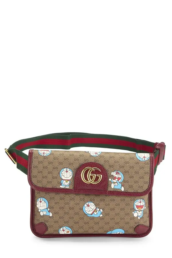 Gucci Doraemon X Coated Belt Bag - Red