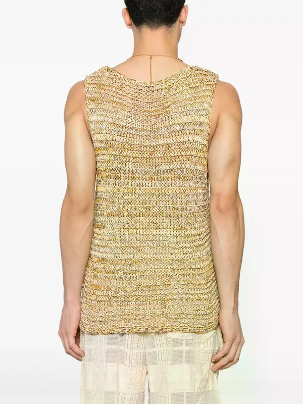 Cmmn Swdn Tigran Tank Top In Yellow - 73% Off | Editorialist