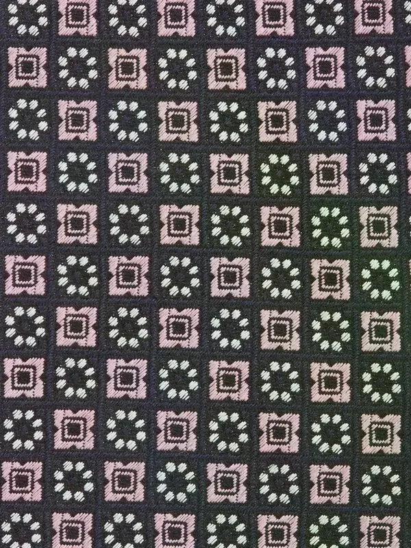 Zegna Cinque Pieghe Silk Tie - Pink