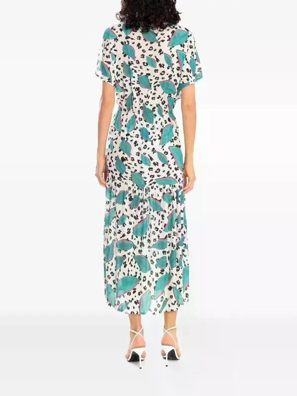 Brigitte Name Ivy Midi Dress In White | Editorialist